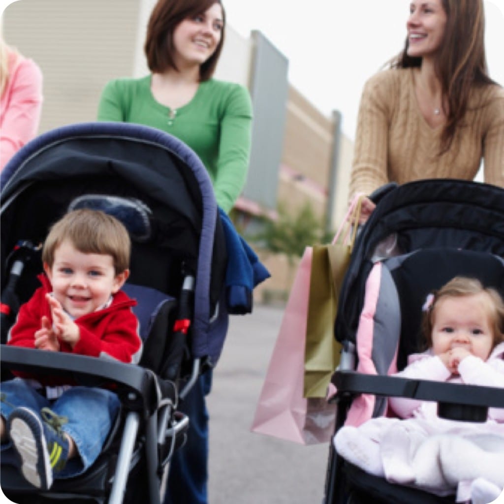 Support networks for mums; so important in feeling connected.