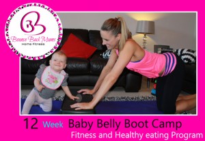 WIN 1 of 2 Baby Belly Boot Camp fitness and healthy eating programs ...