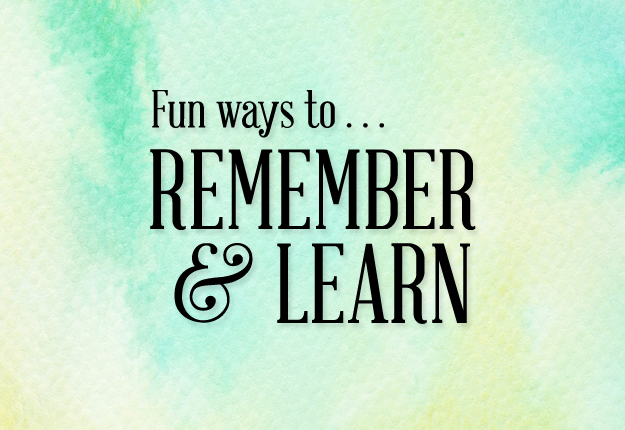 Fun memory tricks to help your kids learn - Mouths of Mums