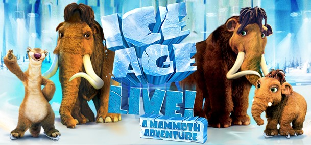 WIN 1 of 4 family passes to see Ice Age Live - Competition
