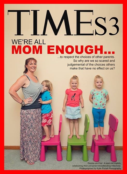 bfing triplets - Mouths of Mums