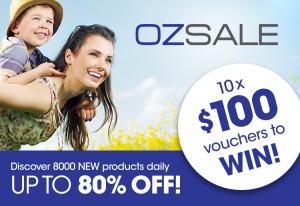 An Ozsale voucher worth $100! - MoM Rewards Prize