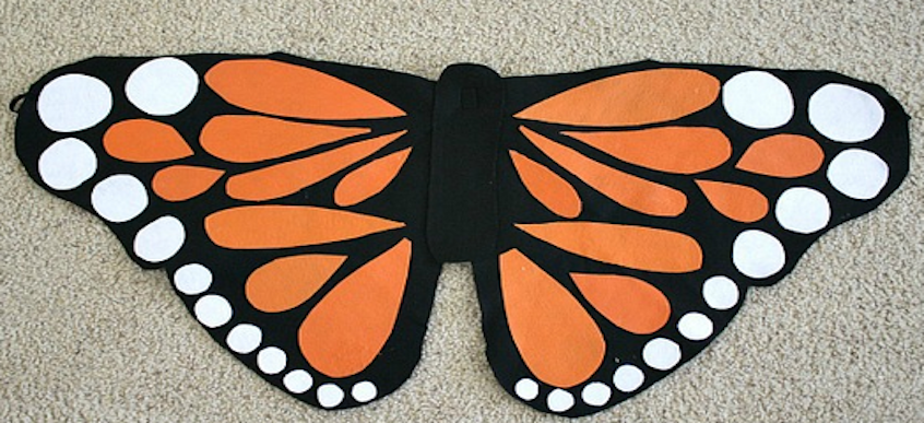 How to make felt butterfly wings - Mouths of Mums