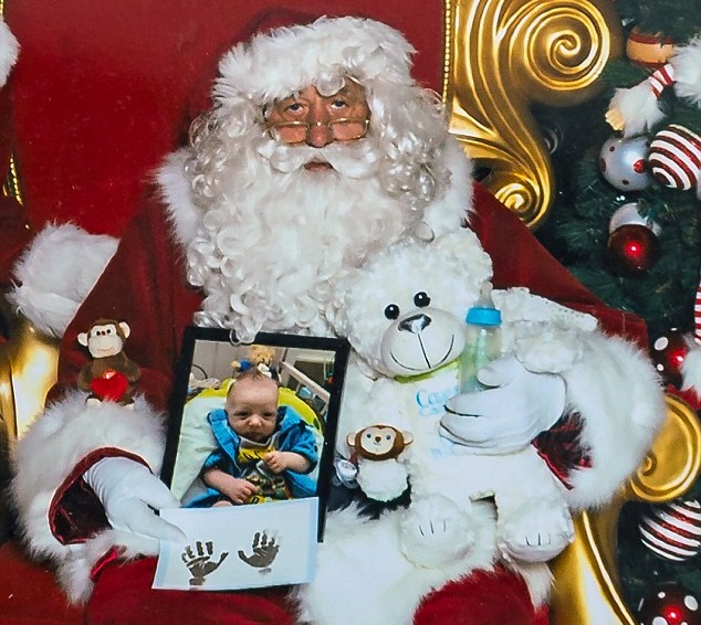How grieving parents turn to Santa to create Christmas memories ...