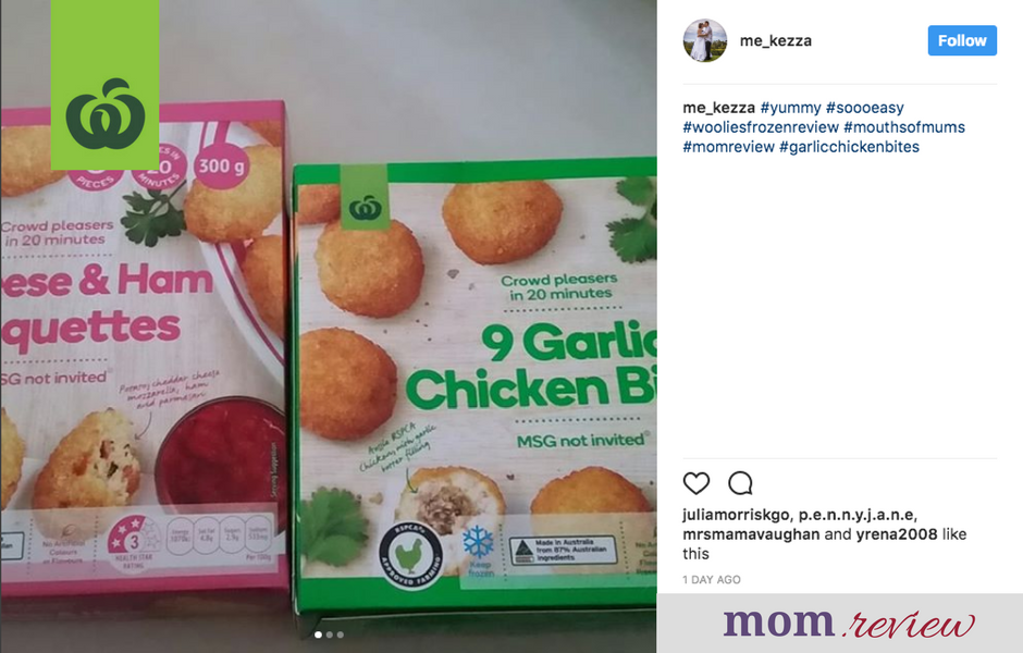 Woolworths Frozen Food Range Product Review