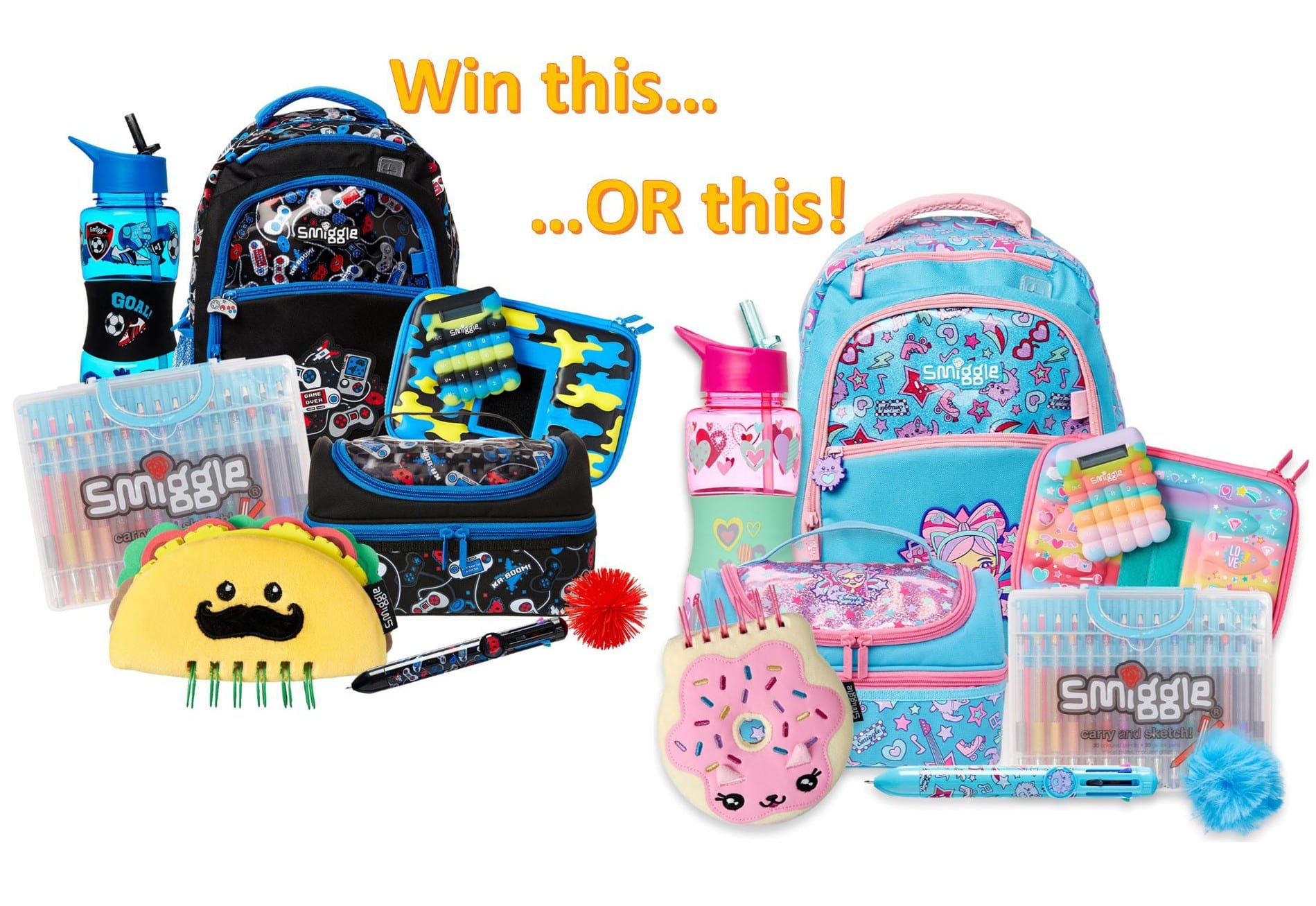 Win 1 of 2 Smiggle Squad Back to School prize packs - Competition