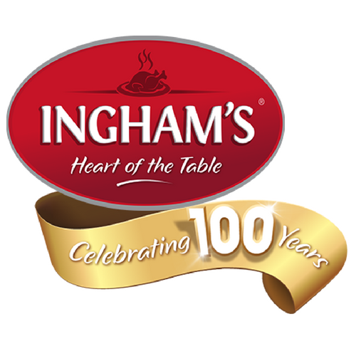 Inghams 100 year logo - Mouths of Mums