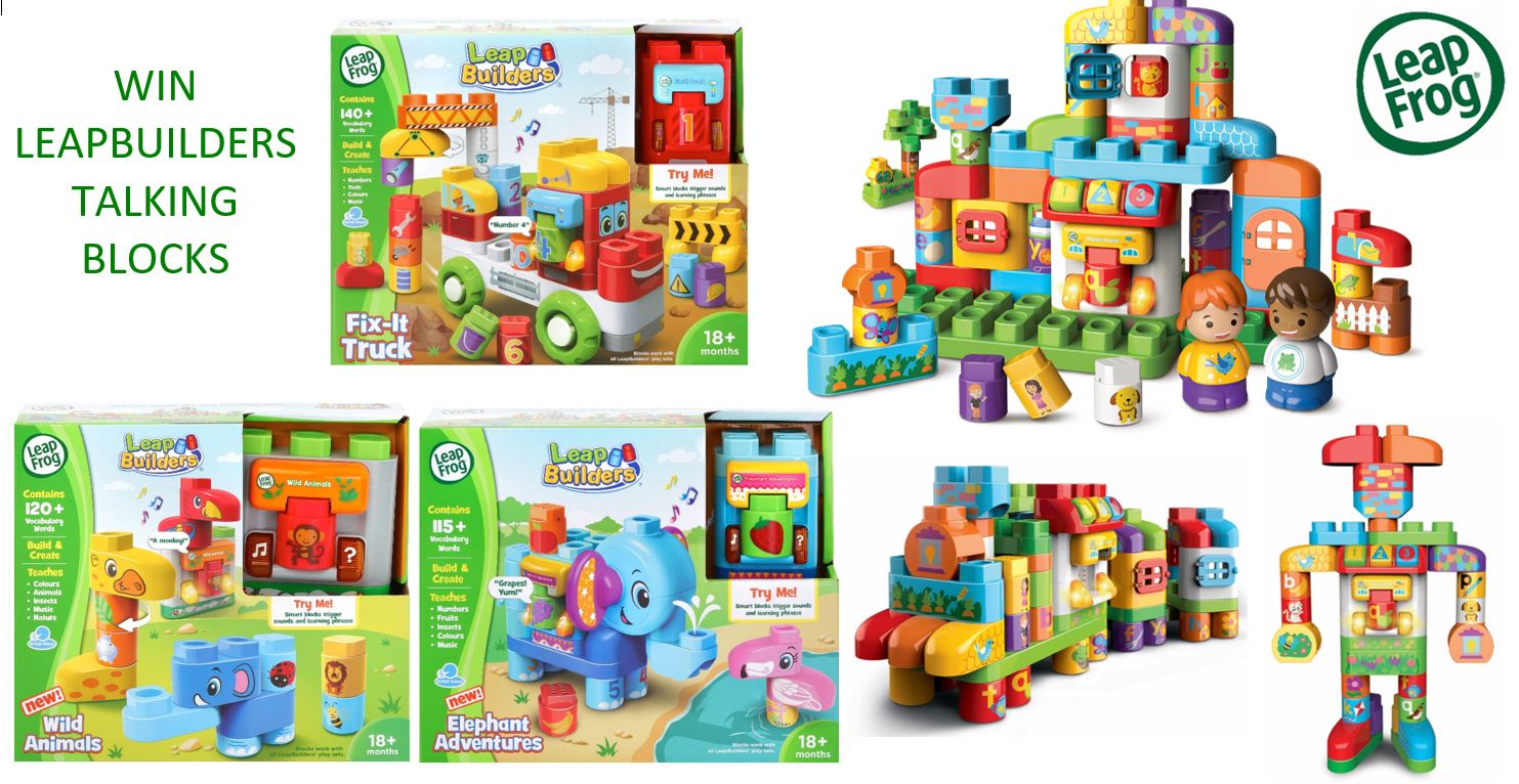 WIN LeapFrog LeapBuilders Talking Blocks - Competition
