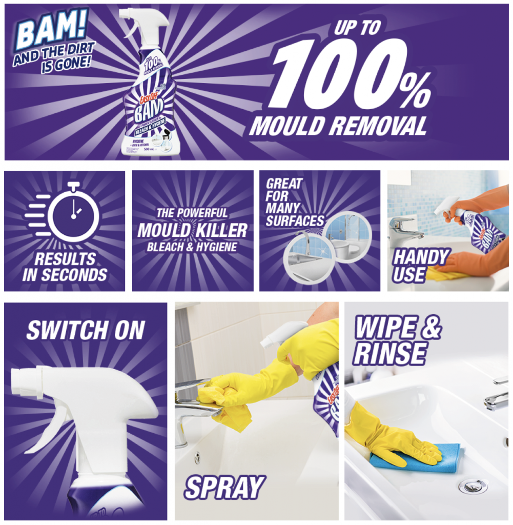 Easy-Off Bam Power Cleaner Bleach & Hygiene Trigger Spray_Infographic ...