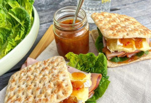 Ham and Brie Toasties - Real Recipes from Mums