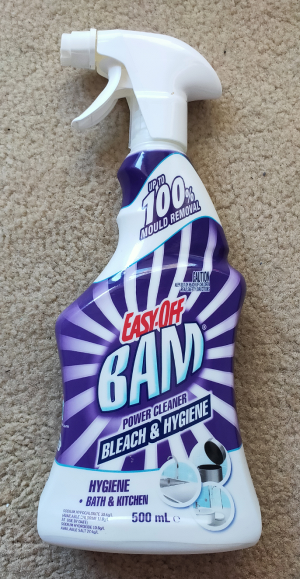 Easy-Off Bam Bleach Power Cleaner Product Review