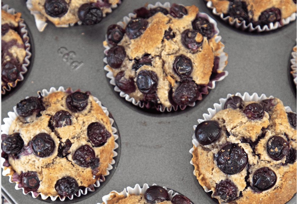 Australian Blueberry & Chia Breakfast Muffins - Real Recipes from Mums