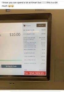 Shopper Shocked At Whopping $94,000 Kmart Bill - Mouths of Mums