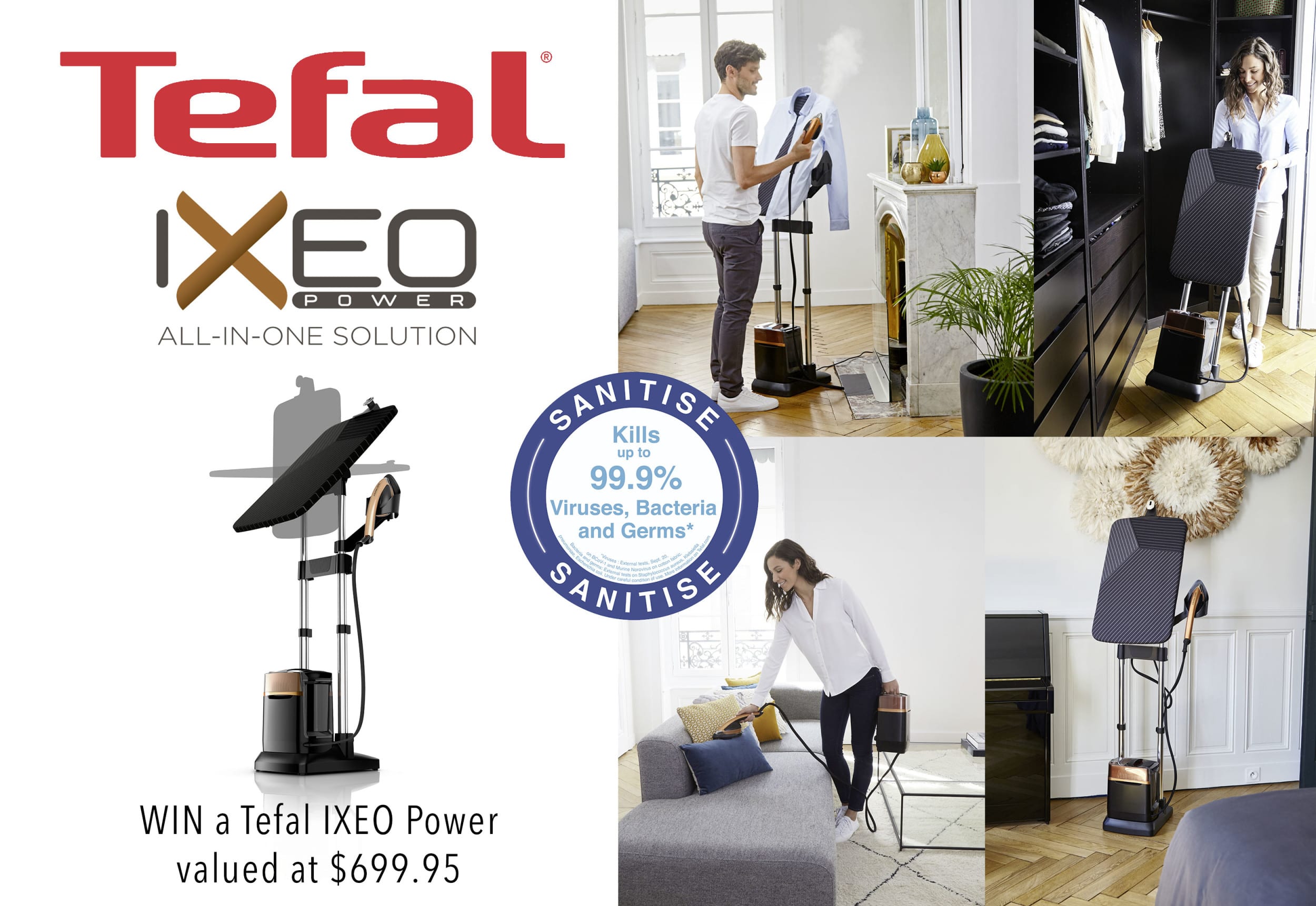 WIN An IXEO Power All-In-One Solution from Tefal - MoM Rewards Prize