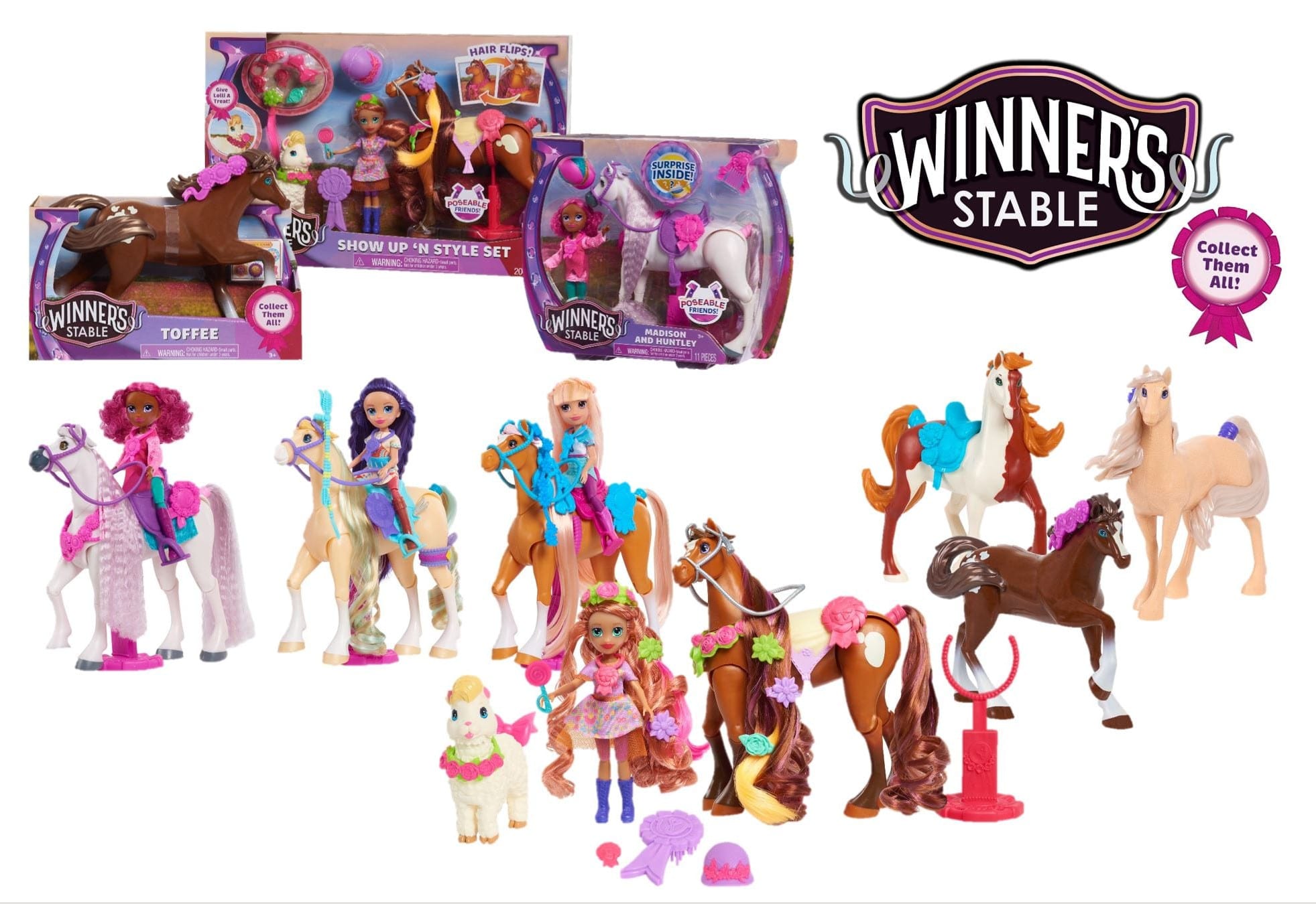 WIN 1 of 4 Complete Winner's Stable Collections - Competition