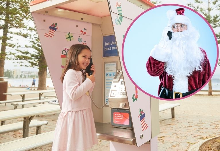 Kids Can Call Santa Free From Telstra Payphones! - Mouths of Mums