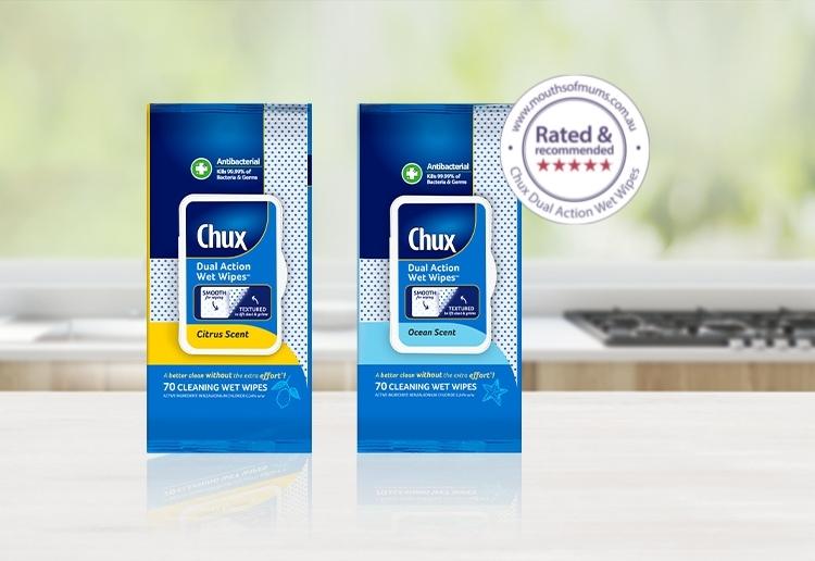 chux dual action wet wipes review image 750px x 516px (2) - Mouths of Mums