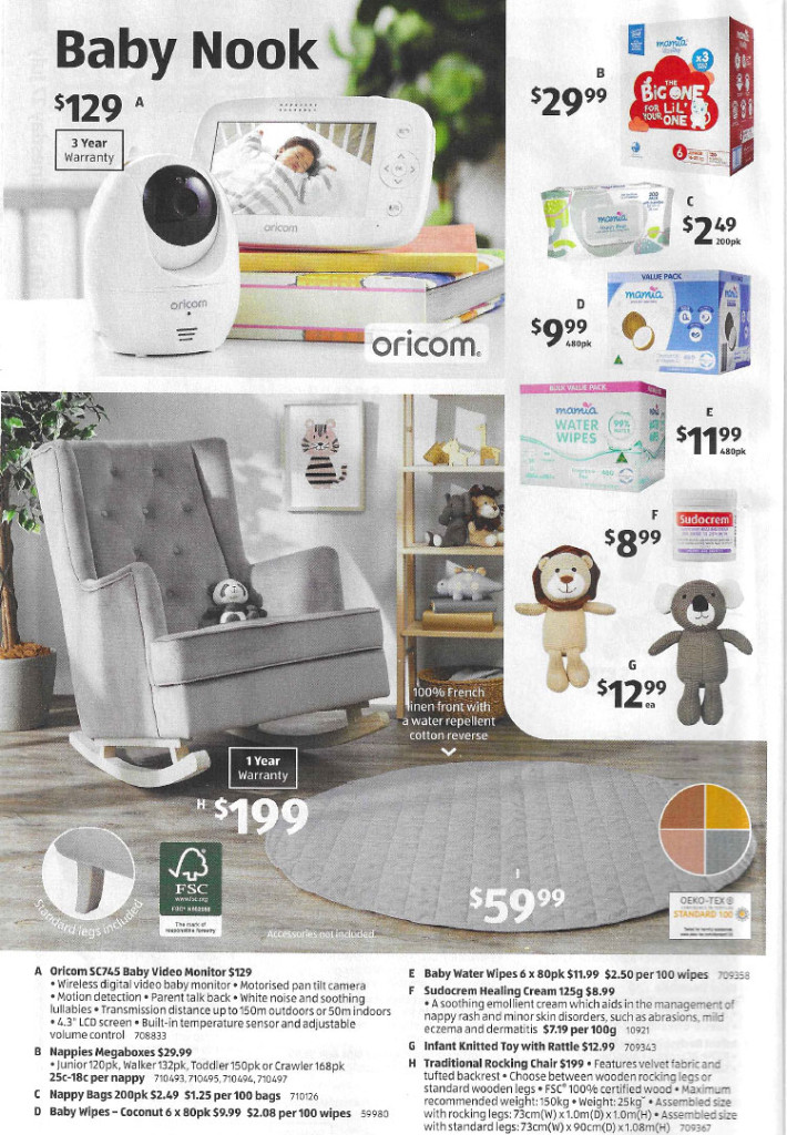 ALDI's Must-Have Rocking Chair Is Back! - Mouths of Mums