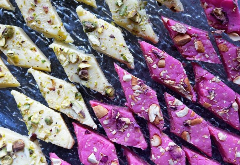 Milk Barfi - Real Recipes from Mums