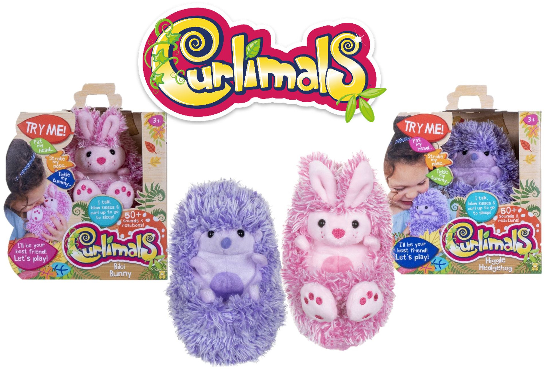 WIN 1 Of 8 Curlimals Woodland Friends Prize Packs! - Competition