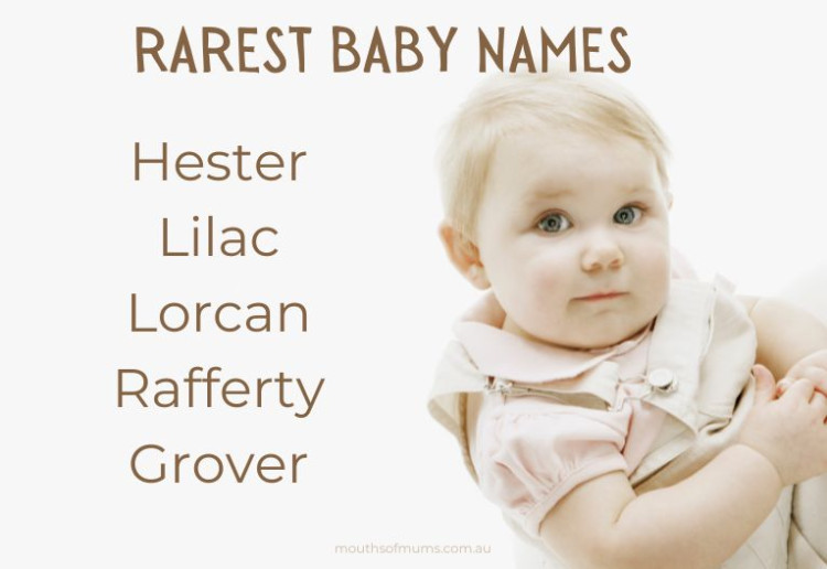10 Rarest Baby Names In The World Mouths Of Mums 10 Rarest Baby Names In The World Mouths Of Mums
