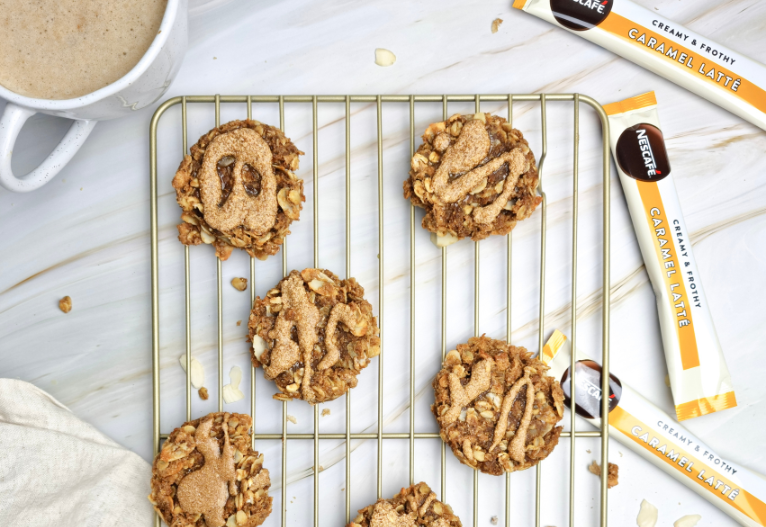 NESCAFÉ Caramel Latte Oatmeal Cookies - Real Recipes from Mums