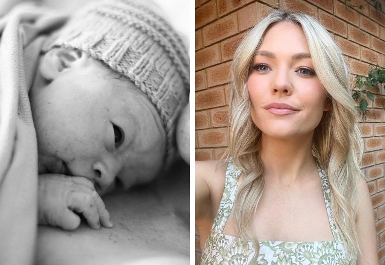 Sam Frost Gives Birth To Baby Boy - Mouths of Mums