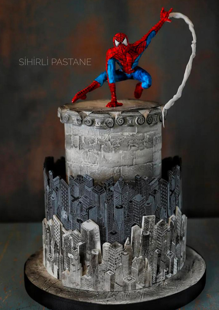 19 Spiderman Cake Ideas For Super Birthdays - Mouths of Mums