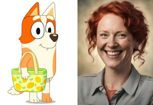 We Asked AI To Turn Bluey Characters Into Real People, And The Results ...