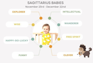 Sagittarius Babies: What To Expect From Your Little Archer - Mouths of Mums