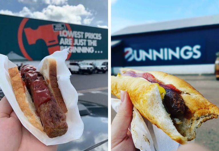 Bunnings Sausage Sizzle Bun Fight - Mouths of Mums
