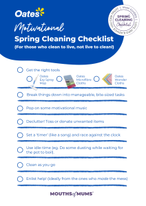 'I'm 8 Months Pregnant And This Is My Spring Cleaning Checklist For ...