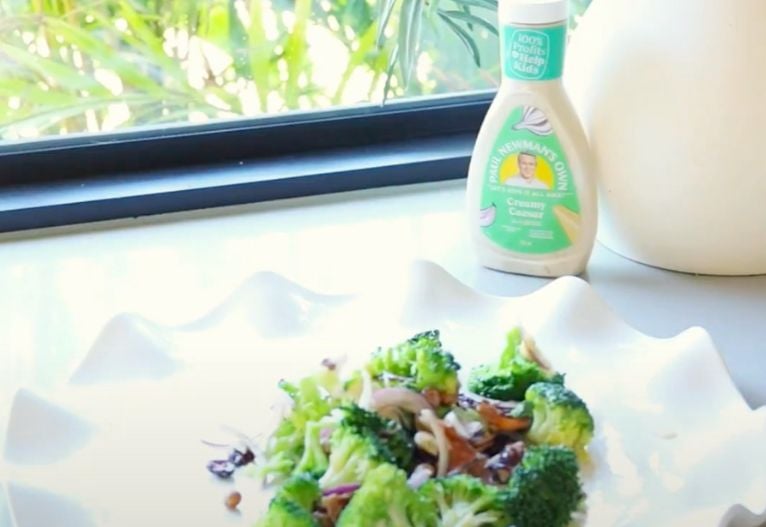 Broccoli Creamy Caesar Salad - Real Recipes from Mums
