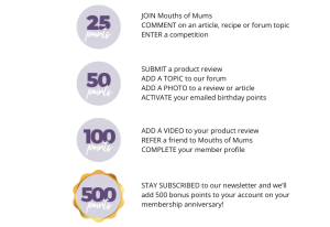 My Rewards: my MoM points and prizes to win