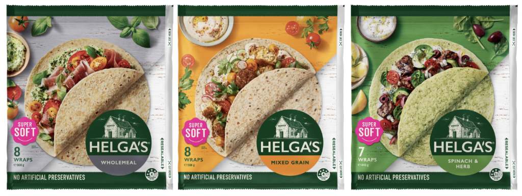 Helga's Wholemeal & Wholegrain Wraps | Mouths Of Mums