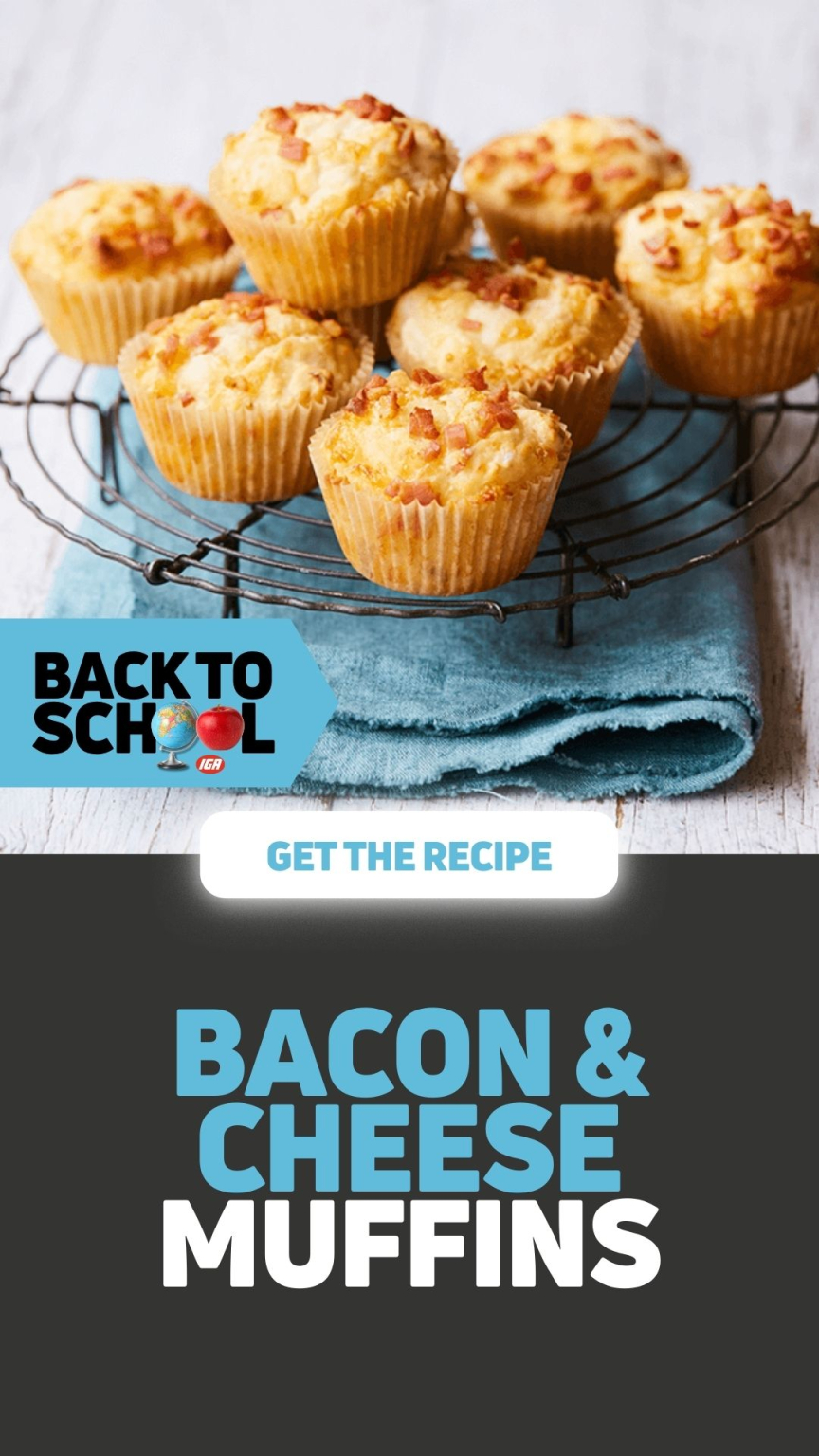 IGA-bacon-and-cheese-muffins - Mouths of Mums